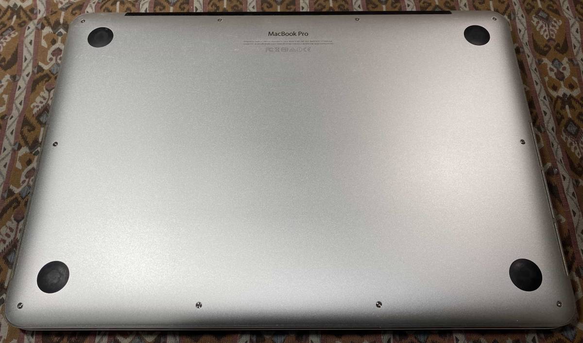 MacBook Pro Early 2015 Retina13-inch i5デュアルコア定格2.7GHz最大3.1GHz メモリ8GB ...
