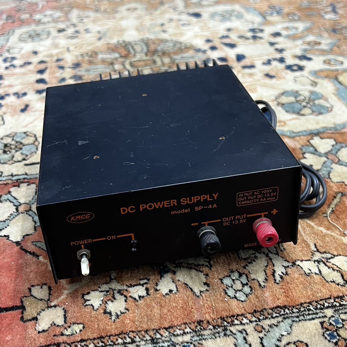 通電OK/未確認ジャンク KMCC DCパワーサプライ 安定化電源 アマチュア無線 無線機器 SP-4A 13.8V POWER SUPPLY 兵庫県姫路市発 B2(その他)｜売買された ...