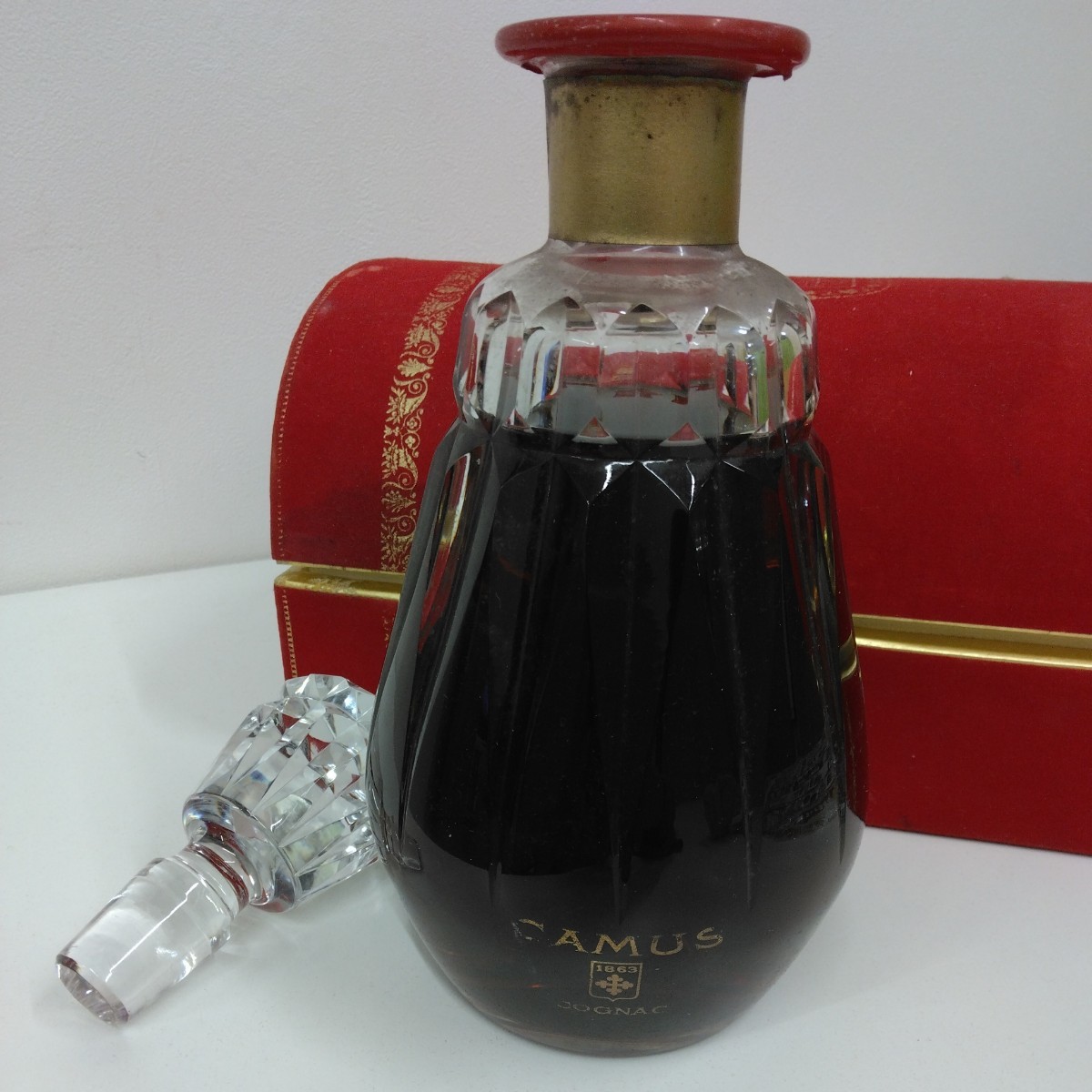 3353 CAMUS カミュ1863 バカラ カラフェ 古酒 クリスタル コニャック(カミュ)｜売買されたオークション情報、yahooの商品 ...