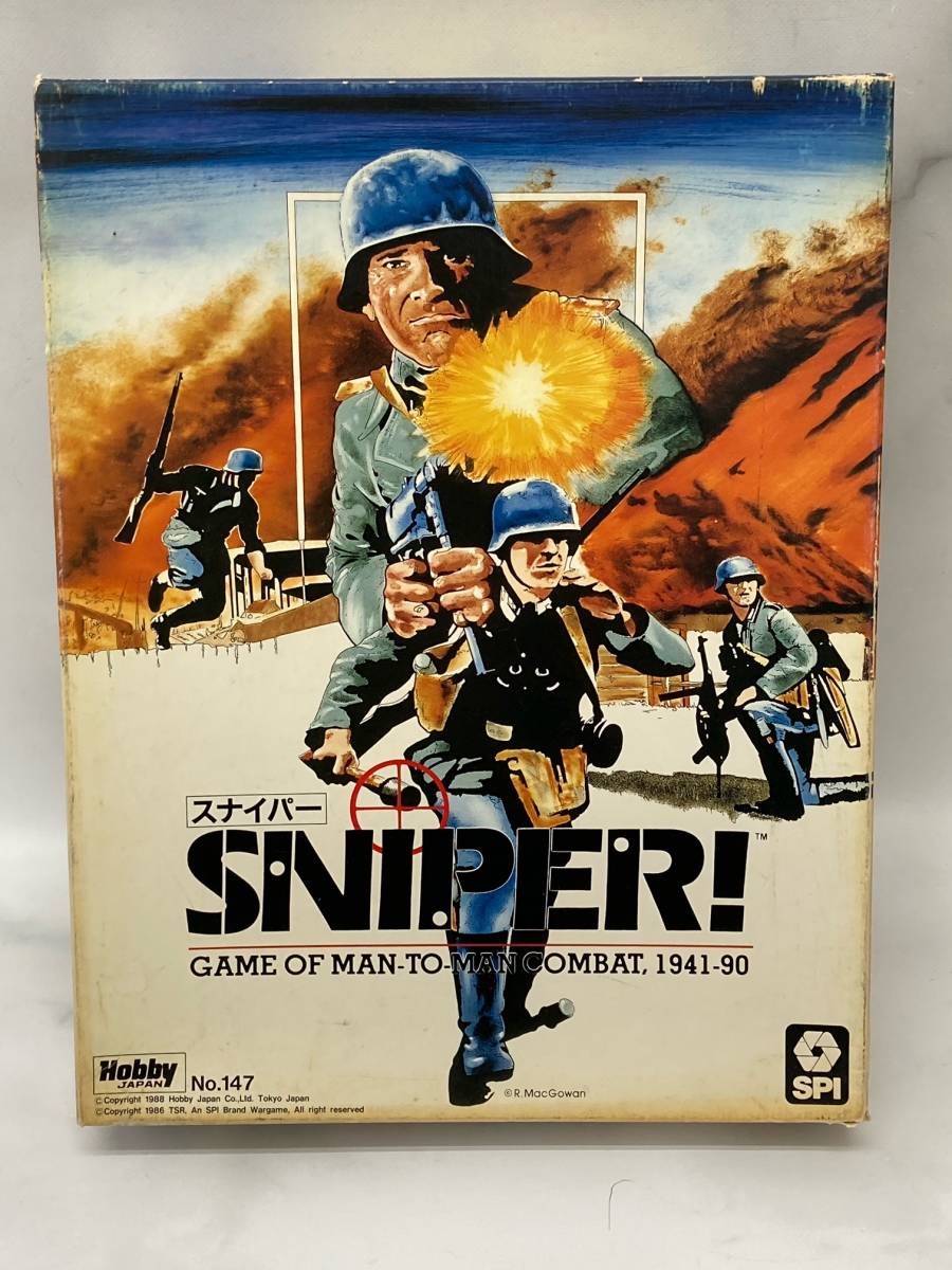 SNIPER スナイパー GAME OF MAN-TO-MAN COMBAT 1941-90 Hobby JAPAN №147 ボードゲーム ...