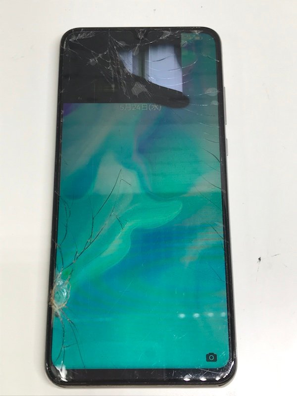230510SK050269 ジャンク Huawei P30 lite 64GB ホワイト MAR-LX2J SIMフリー Android ...