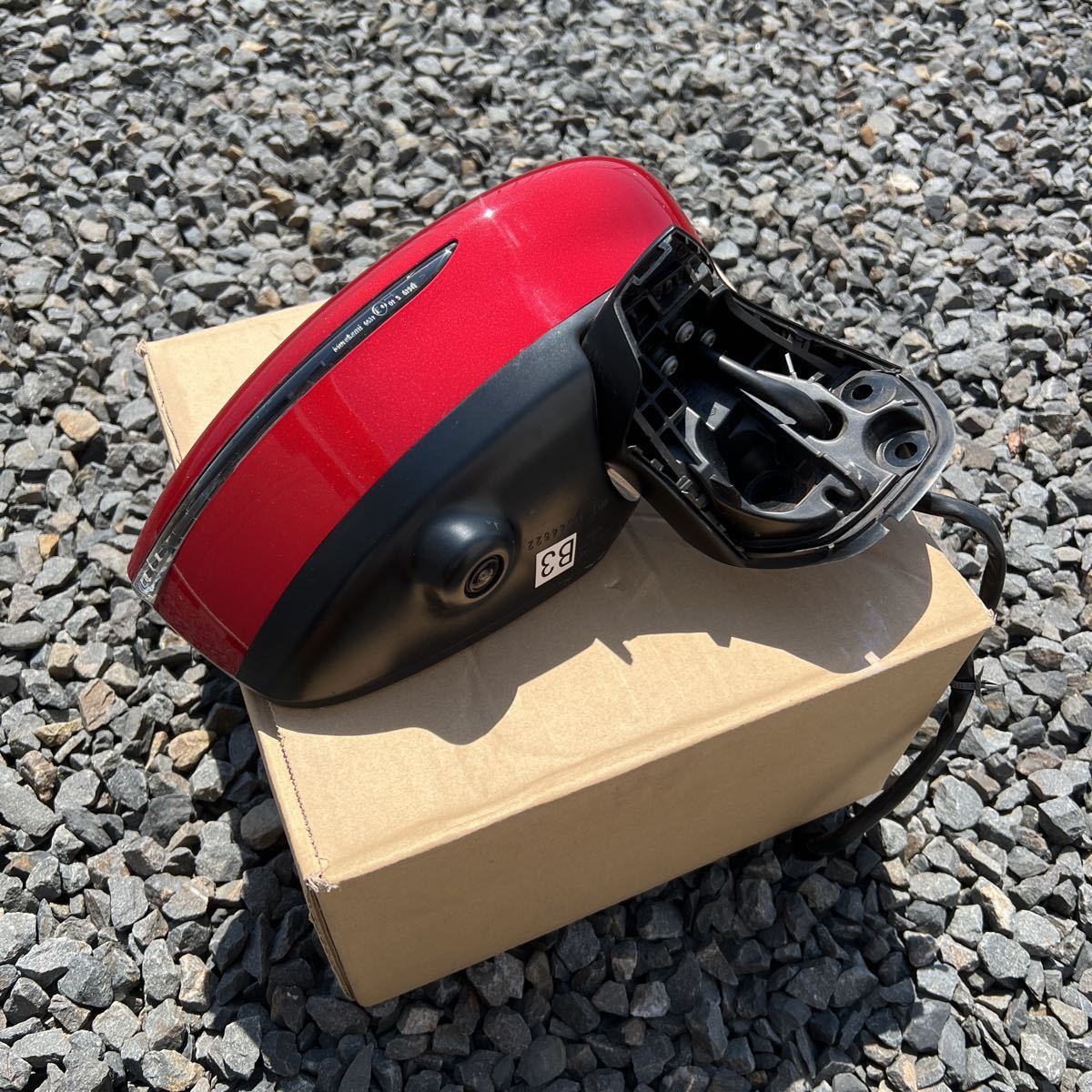 日産 ノート E12 ニスモ 赤 カメラ付き 運転席 右 RH ドアミラー(ドアミラー)｜売買されたオークション情報、yahooの商品情報をアーカイブ公開 - オークファン（aucfan.com）