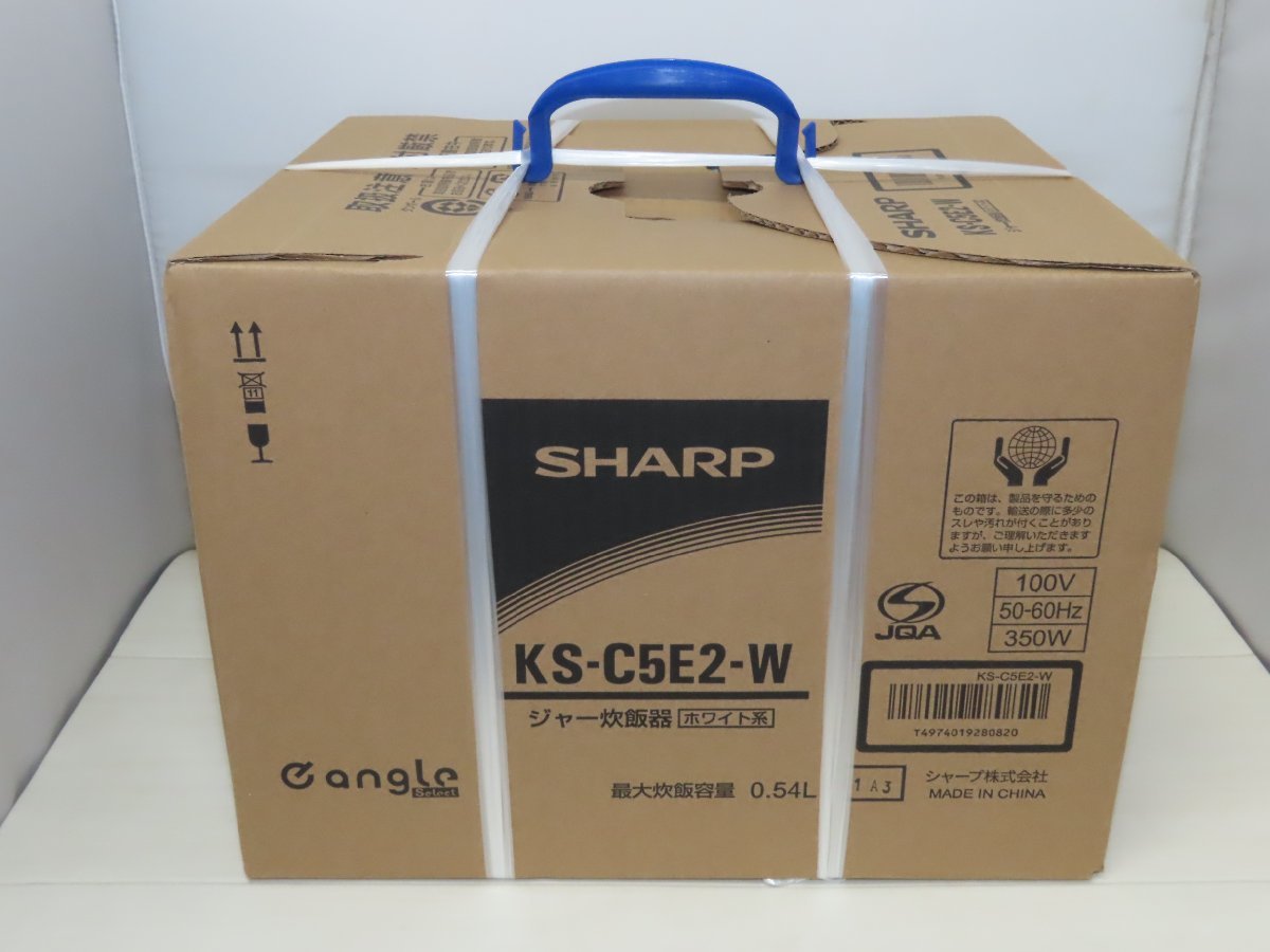 SHARP シャープ マイコン炊飯ジャー 3合炊き KS-C5E2-W ホワイト系 e angle select 良品 ニ(マイコン)｜売買されたオークション情報、yahooの商品情報を ...