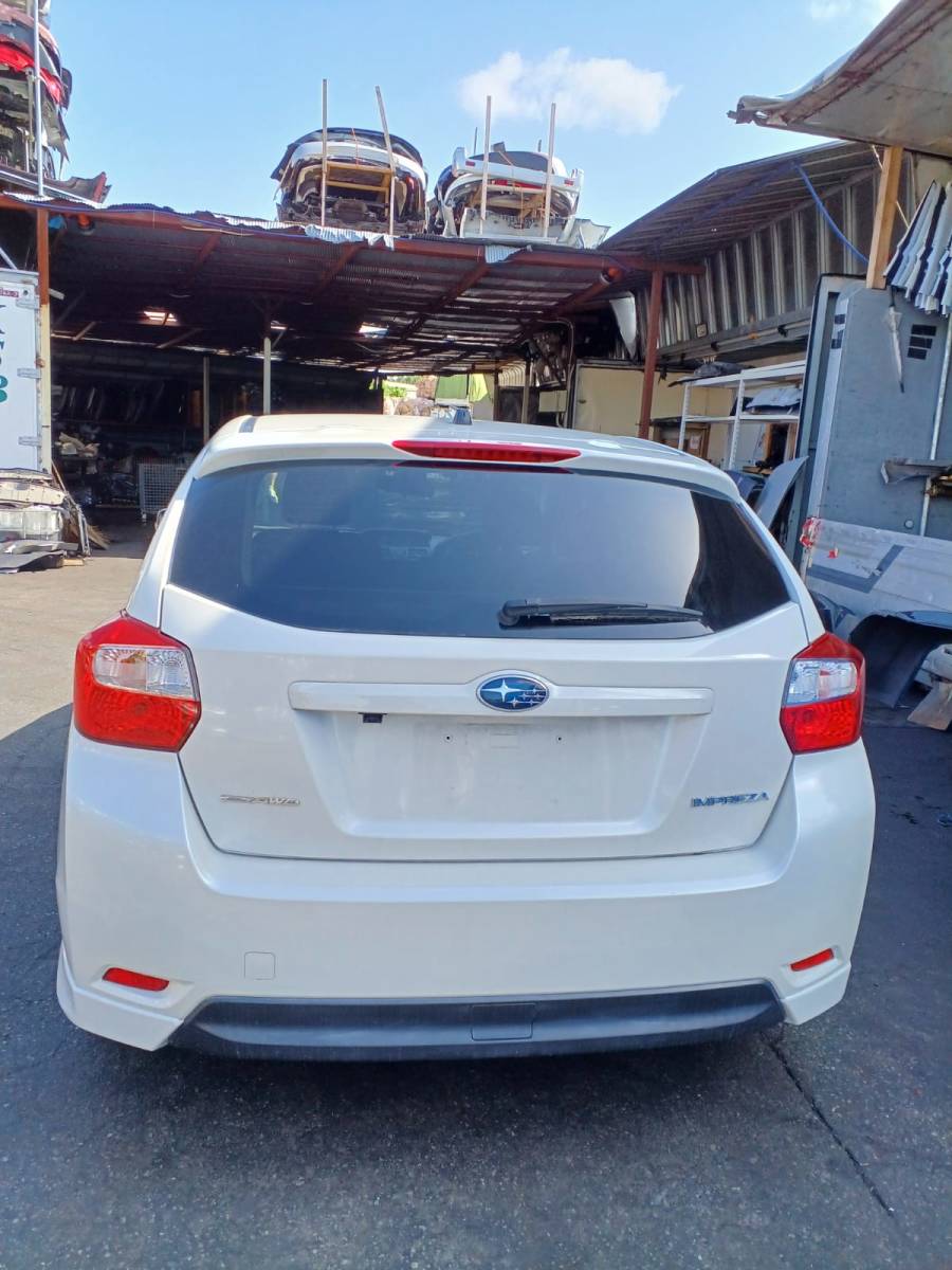 DBA-GP7 GP7 GJ2 GJ3 GJ6 GJ7 GP2 GP3 GP6 20IS EYESIGHT インプレッサ リアバンパー 2014 走行113901㎞ #hyj ...