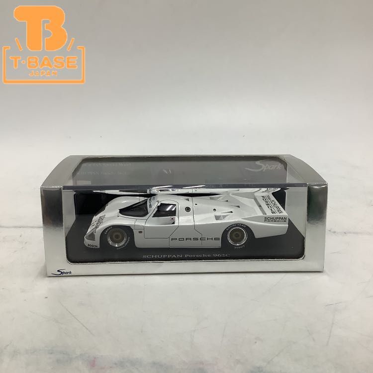 1円〜 spark 1/43 ミニカーファンスペシャルモデル SCHUPPAN Porsche 962C 428/962(レーシングカー ...