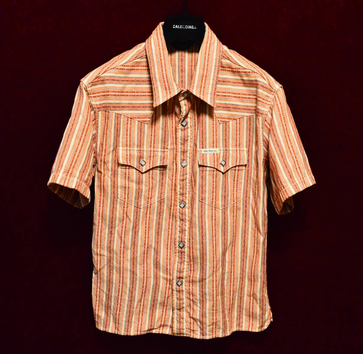 The Flat Head BLACK MINT フラッドヘッド 半袖 ウエスタンシャツ B(トップス)｜売買されたオークション情報 ...