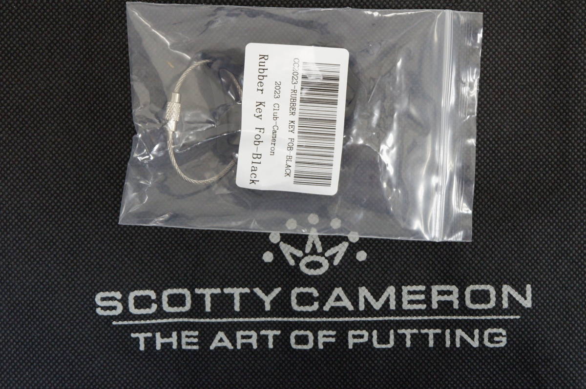 2023 SCOTTY CAMERON - RUBBER KEY FOB - Soft Touch Scotty Dog - Black ...
