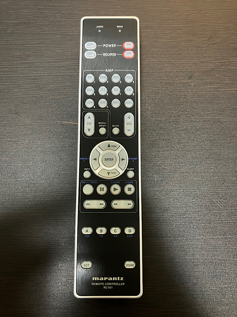 marantz RC101 AVアンプリモコン AV8003 SR7002 SR8002(リモコン)｜売買されたオークション情報、yahooの ...