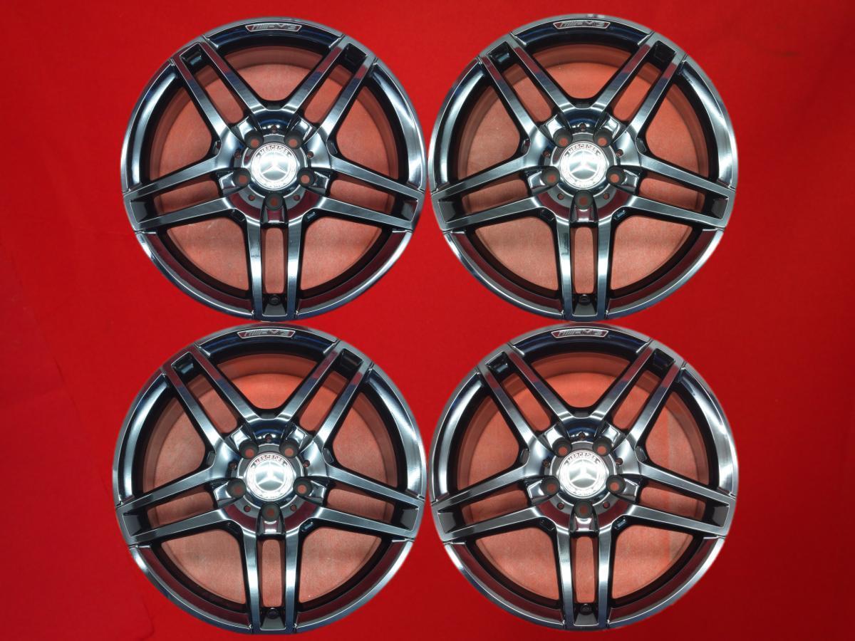 メルセデス ベンツ Eクラス W212 AMG 純正 18inch ホイール 4本 8.5/9-18 PCD112 5穴 +48/+54 ハブ ...