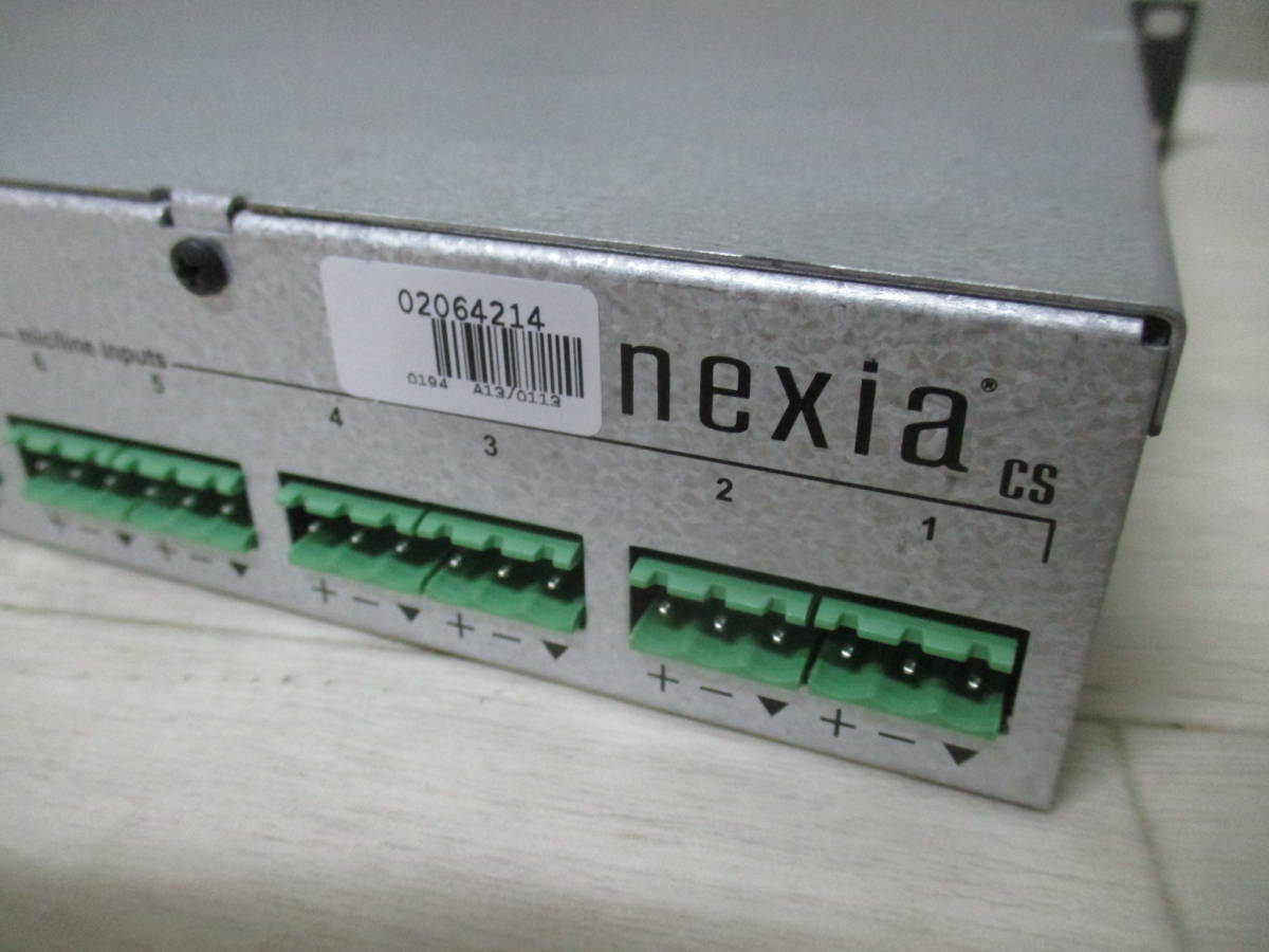 BIAMP 音響特機 NEXIA CS DSPエンジン カンファレンスシステム(オーディオ機器)｜売買されたオークション情報、yahooの商品 ...