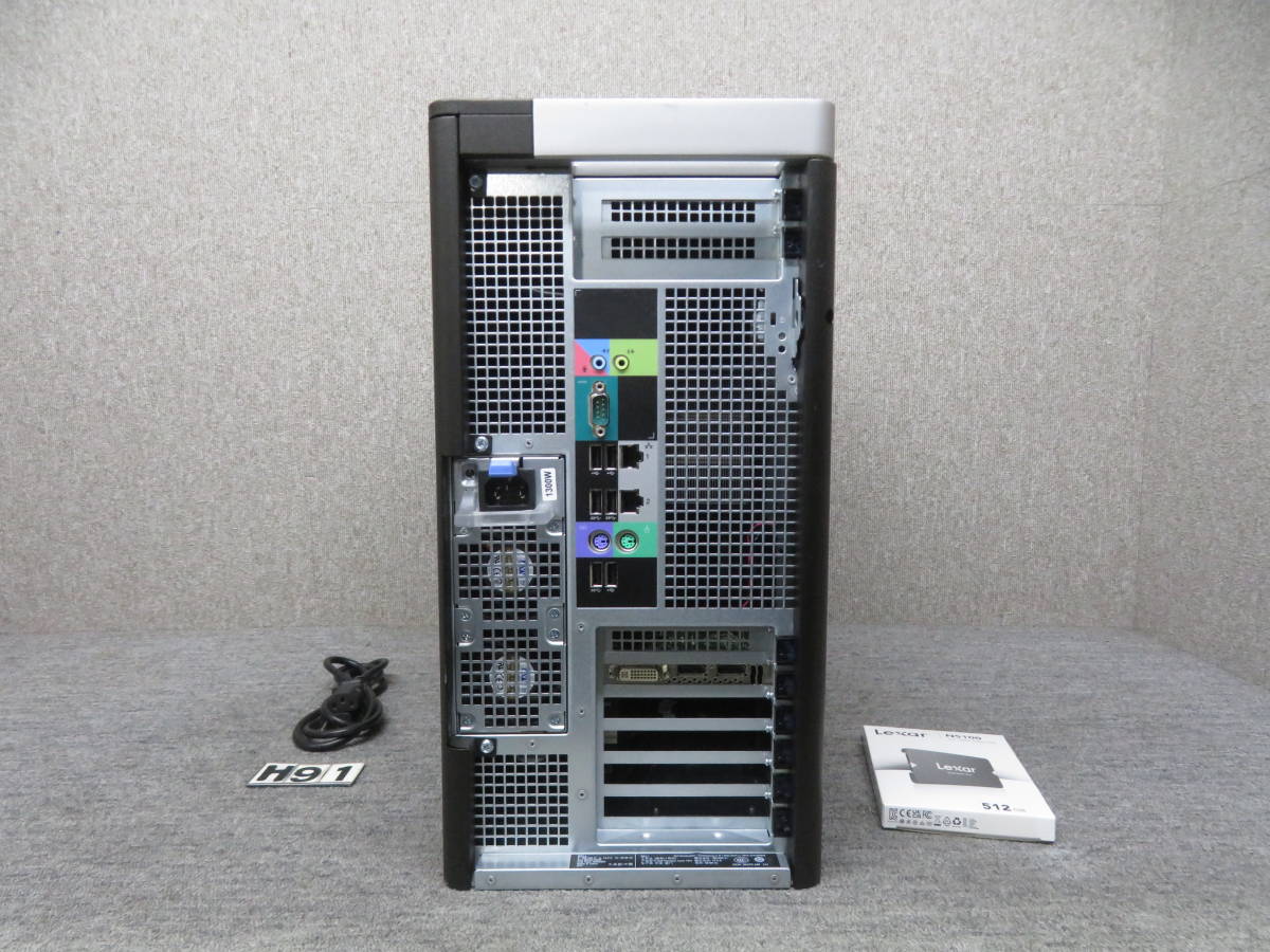 究極PC DELL Tower 7910 48CPU 秒速起動 Xeon E5-2680 V3 x 2基 / 128GB / .爆速SSD ...