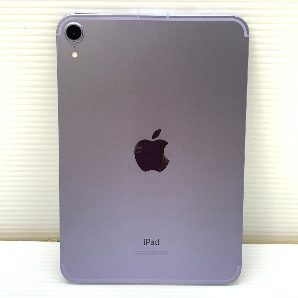 MIN MSMK Apple iPad mini Wi-Fi+Cellular 256GB パープル MK8K3J/A カバー付き MM6L3FE/A 88-230726-MT-9-MIN ...