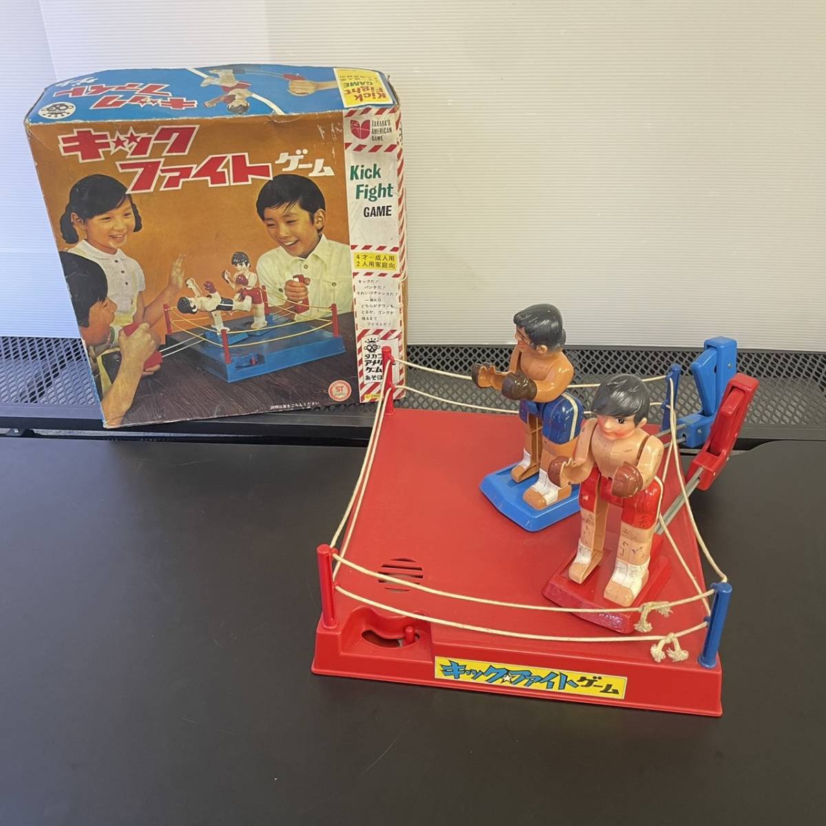 1スタ TAKARA タカラ アメリカンゲーム キックファイトゲーム Kick Fight GAME 昭和 レトロ 箱付き(ビンテージ)｜売買 ...
