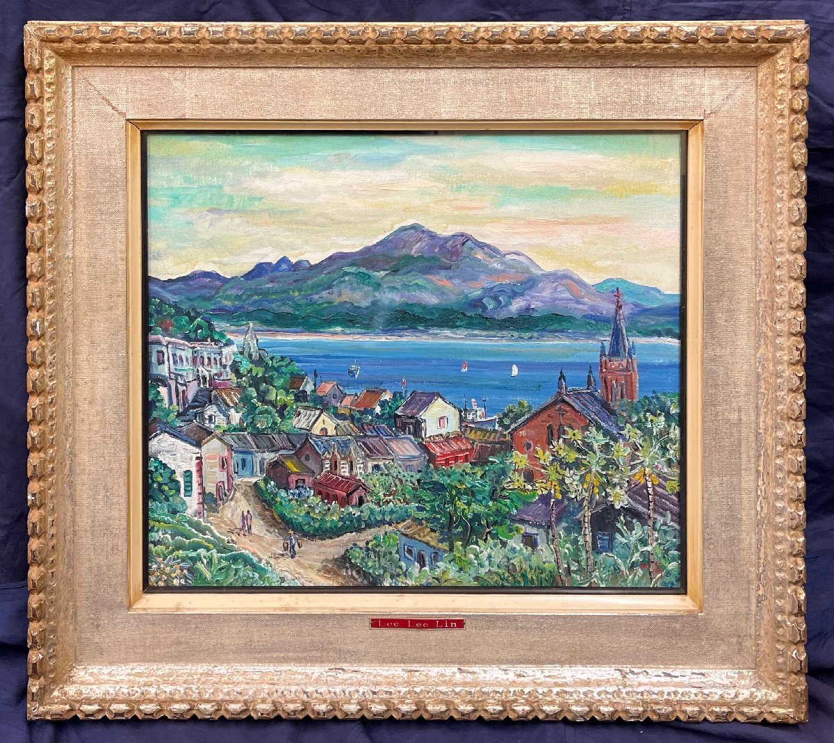 林麗莉 Lee Lee Lin 台湾風景 1955年作 油彩 10号 額装(自然、風景画)｜売買されたオークション情報、yahooの商品情報を ...