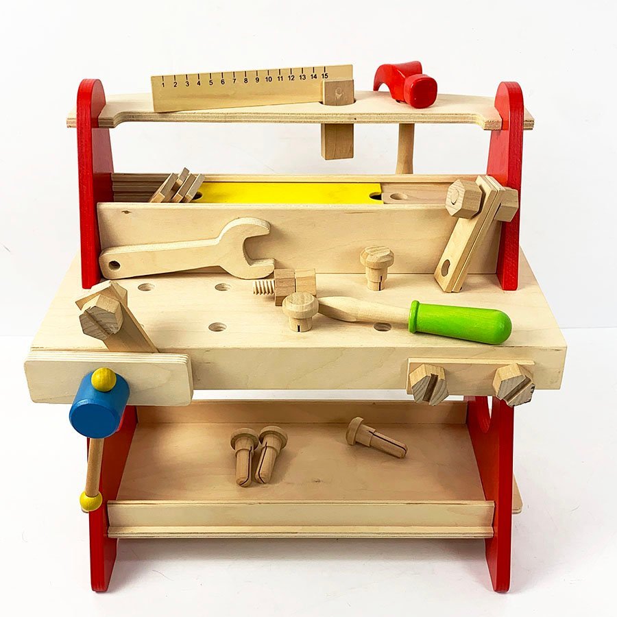はじめての大工さん My Practical Tool-set 木製 木のおもちゃ 工具 知育玩具 U10205(知育玩具)｜売買されたオークション情報、yahooの商品情報をアーカイブ公開 ...