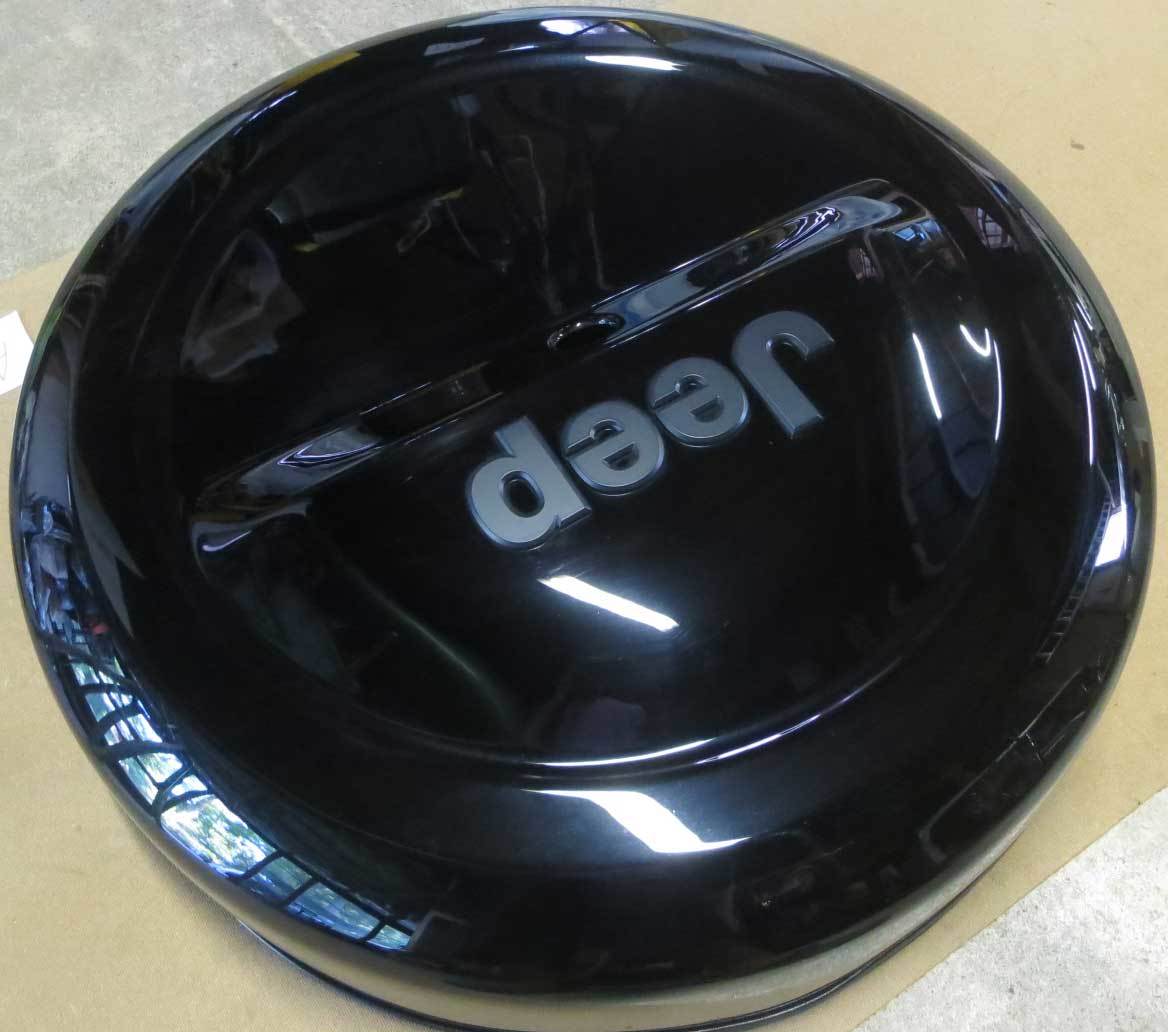 Jeep 純正 スペアタイヤハードカバー ブラック 6CG05DX8AA ラングラー 17インチ 18インチ /A158_60(外装)｜売買さ ...