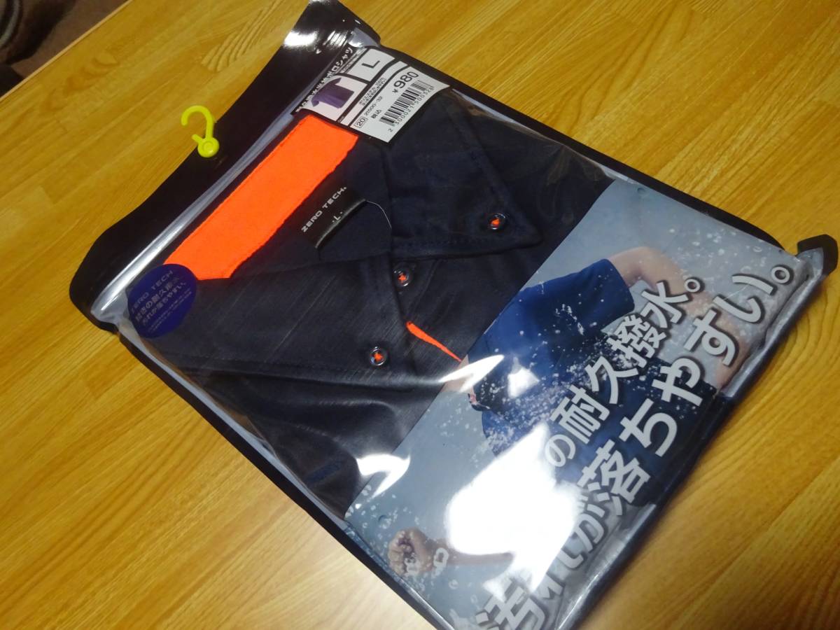 ワークマン ZERO TECH R ゼロテック 耐久撥水 半袖ポロシャツ ネイビー Lサイズ(その他)｜売買されたオークション情報、yahooの商品情報をアーカイブ公開 - オークファン ...