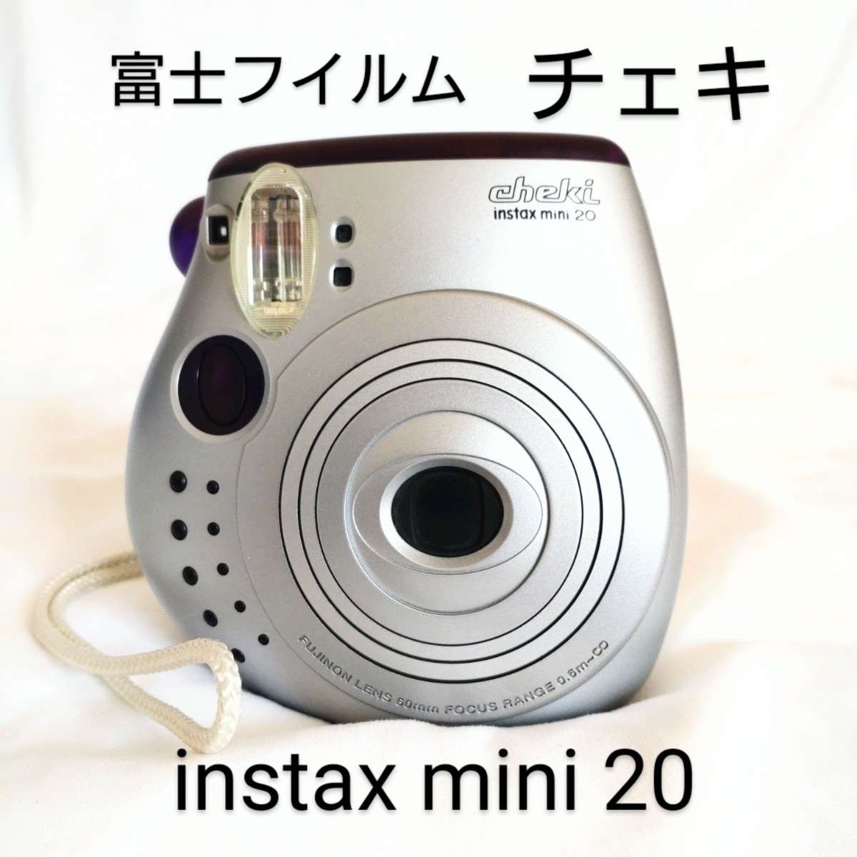 富士フイルム FUJIFILM instax mini 20チェキ インスタントカメラ OKMS43(インスタント、ポラロイド)｜売買されたオークション情報、yahooの商品情報をアーカイブ ...