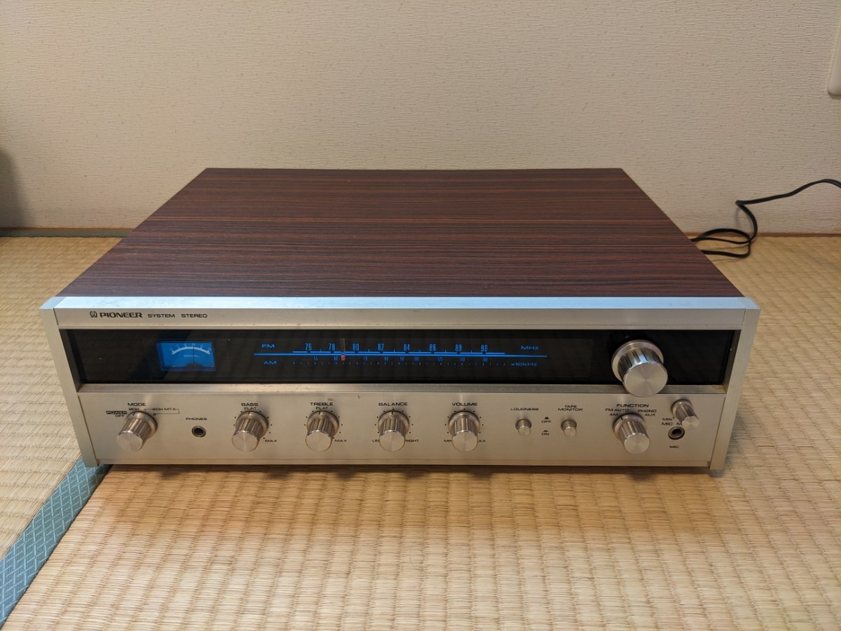 Pioneer パイオニア ES-1000 アンプ 4ch レトロ ビンテージ レシーバーアンプ 1970年代(パイオニア)｜売買されたオークション情報、yahooの商品情報をアーカイブ公開 ...