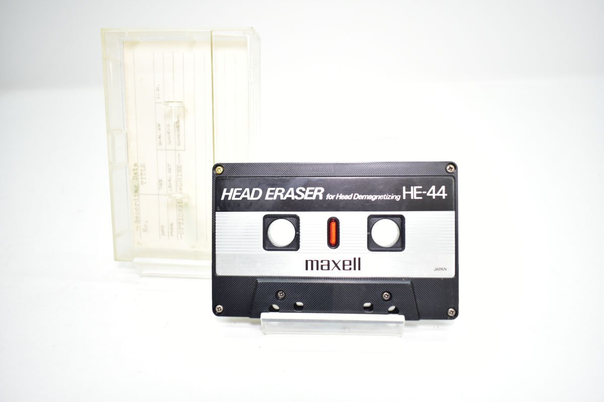 maxell HEAD ERASER HE-44 マクセル カセットデッキ ヘッドイレーザー 消磁器(記録媒体)｜売買されたオークション情報 ...