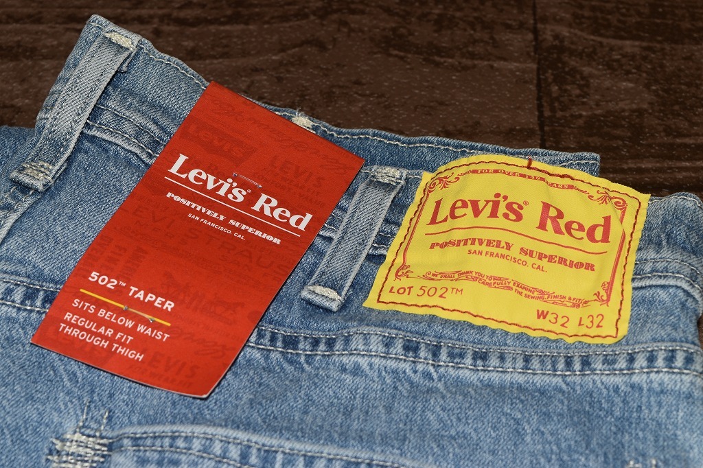 LEVI'S Red 502 W32 L32 テーパー レギュラーフィット ストレッチ ジーンズ(W32)｜売買されたオークション情報、yahooの商品情報をアーカイブ公開 - オークファン ...