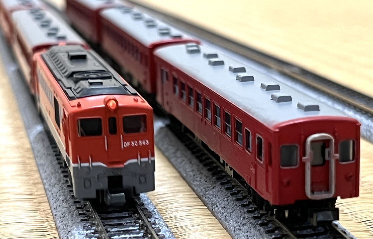 Tomix 国鉄 DF50+50系レッドトレイン7両編成セット トミックス トミーテック 客車列車 客レ 旧製品(客車)｜売買されたオークション情報、yahooの商品情報をアーカイブ公開 ...