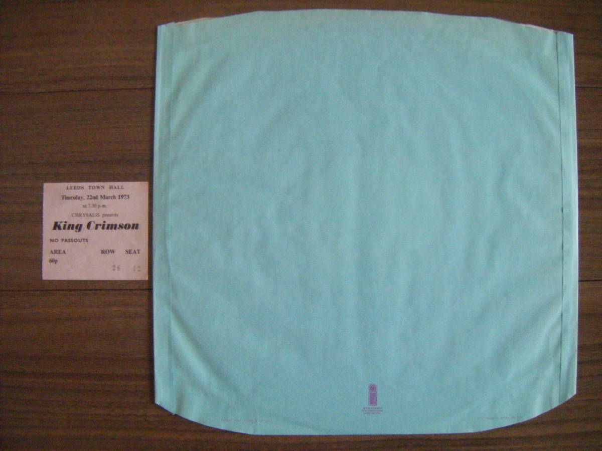 英原盤 King Crimson/Red 美盤/Island Blue Inner/Robert Fripp John Wetton Bill ...