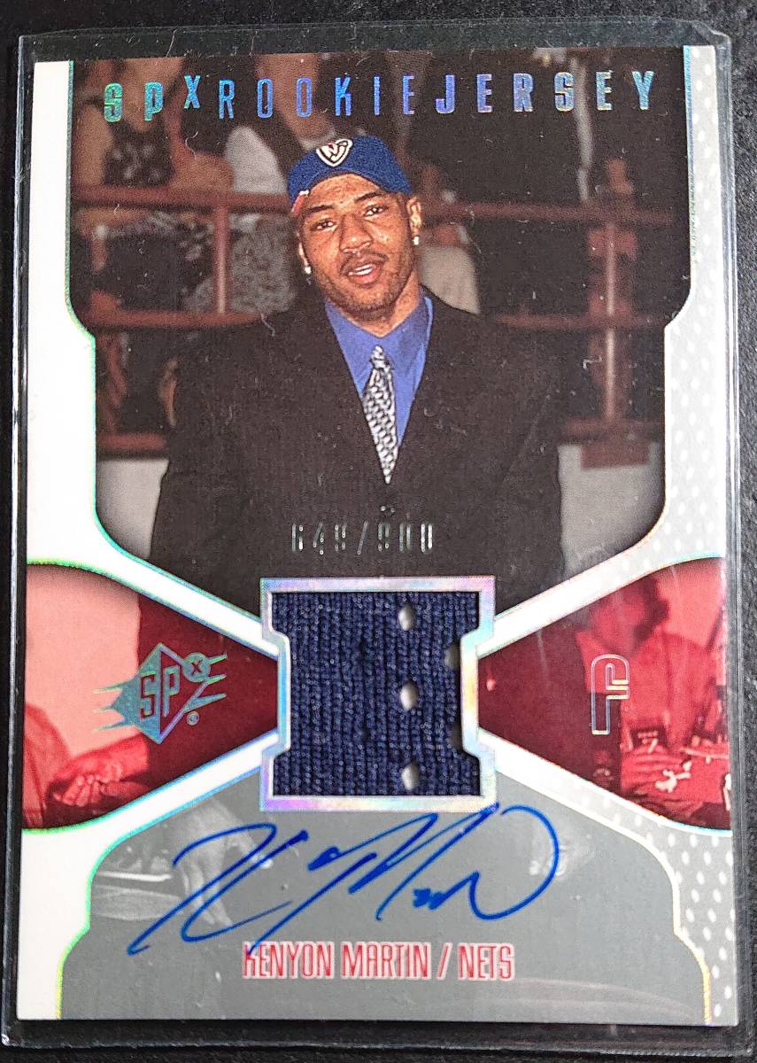 Kenyon Martin ケニオン マーティン 2000-01 SPx RC ルーキーサイン 直書き サイン Auto(Upper Deck)｜売買されたオークション情報、yahooの商品 ...