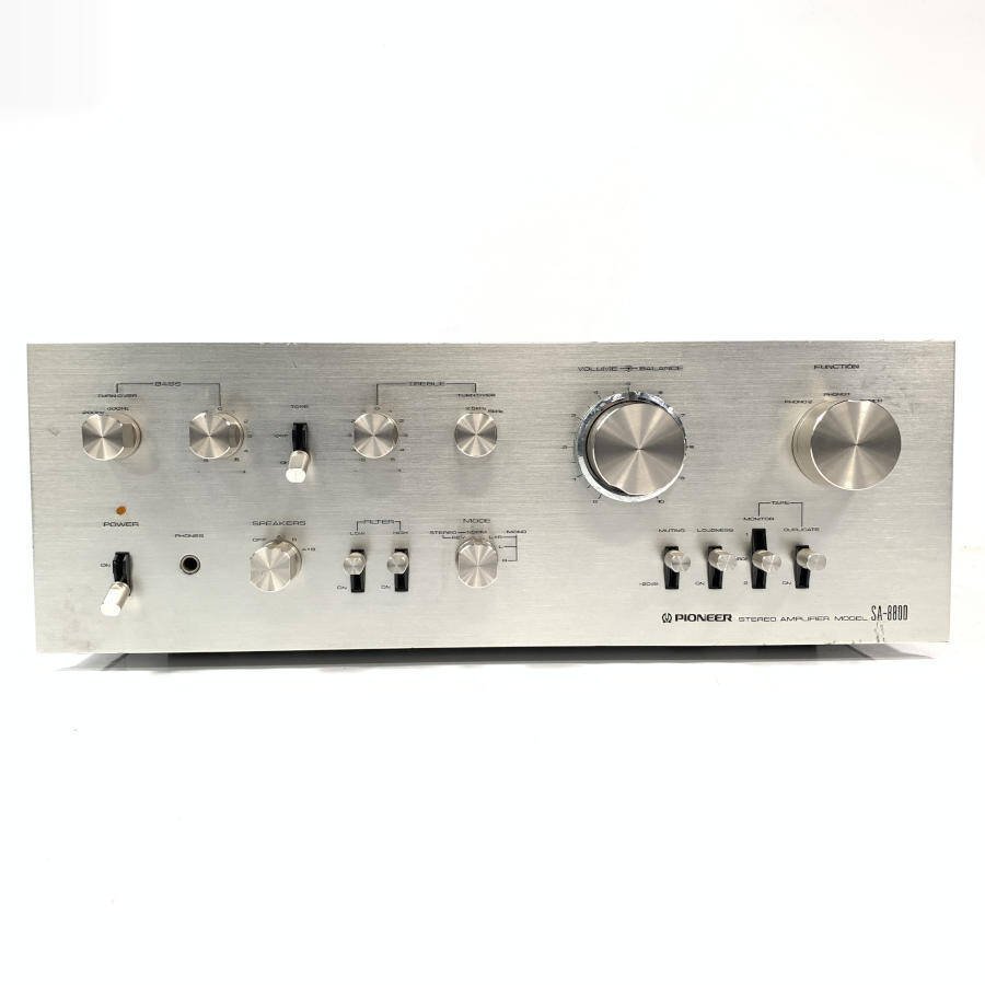 PIONEER パイオニア SA-8800 プリメインアンプ 45W+45W/4Ω 現状品(パイオニア)｜売買されたオークション情報 ...