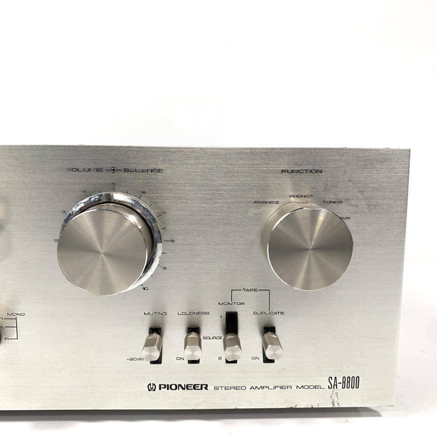 PIONEER パイオニア SA-8800 プリメインアンプ 45W+45W/4Ω 現状品(パイオニア)｜売買されたオークション情報 ...