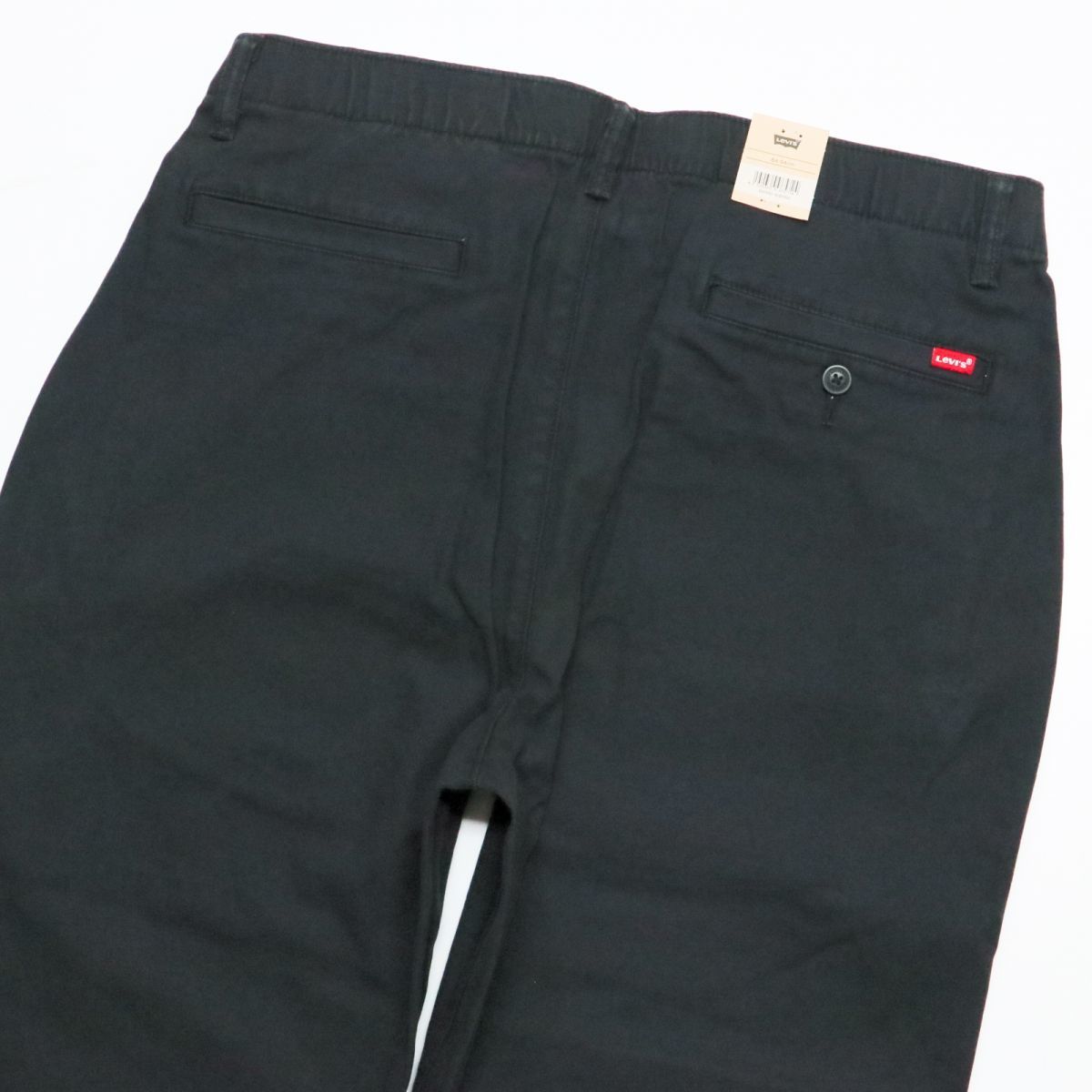 リーバイス Levis メンズ XX CHINO EZ TAPER ストレッチ チノ イージーパンツ ロングパンツ 黒 Lサイズ A1041 ...