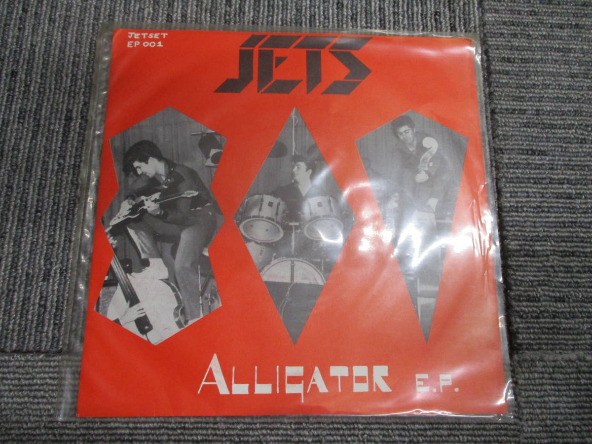 B183 棚4 現状品 The Jets 洋楽 ALLIGATOR COME ACROSS WALL FLOWER アリゲーター ウォール ...