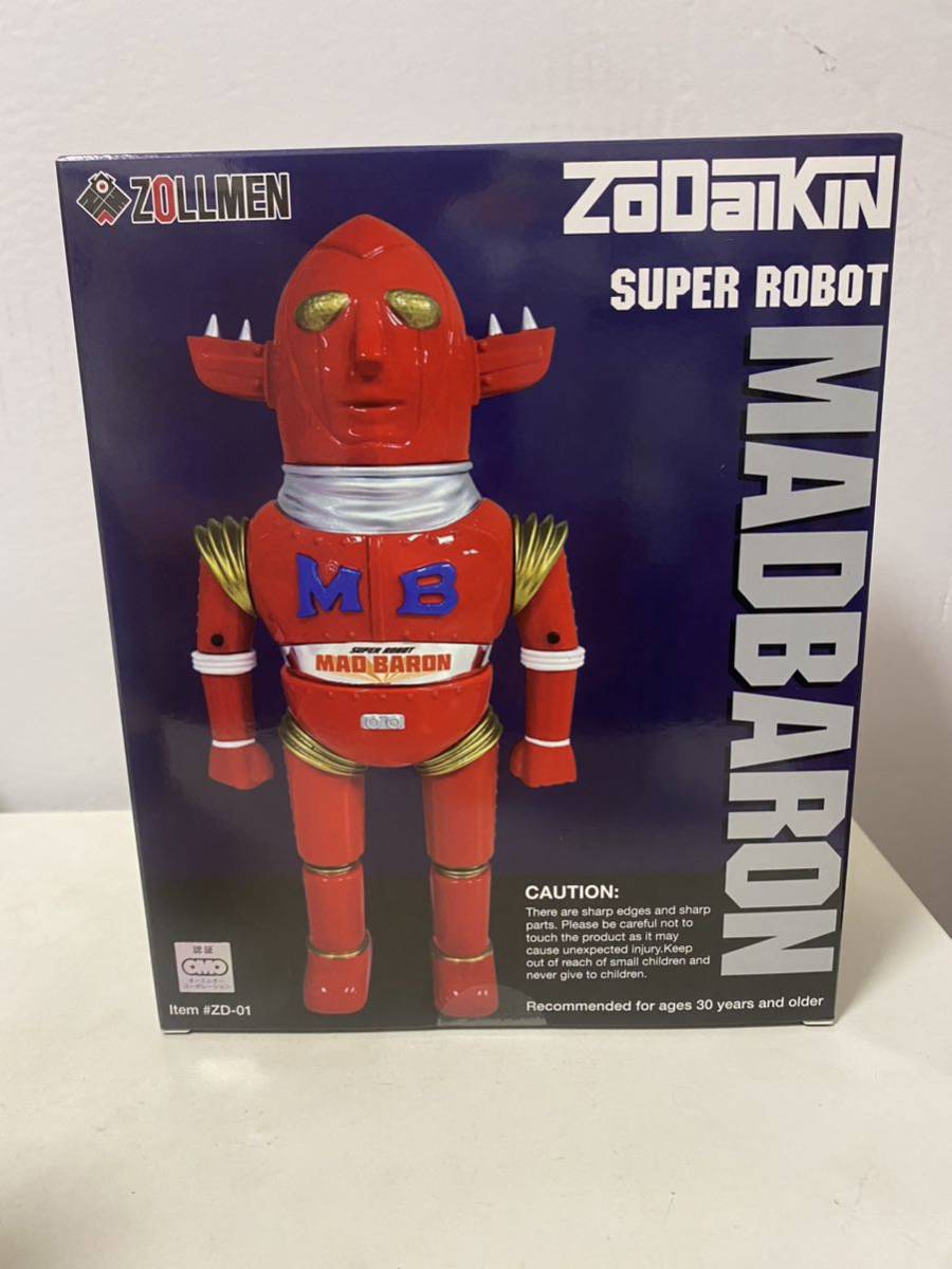 zollmen Z合金 DX マッドバロン DIECAST SUPER ROBOT ゾルメン 廣田彩玩所 真頭玩具 mvh izumonster tkom まんだらけ ソフビ決起集会 hxs ...