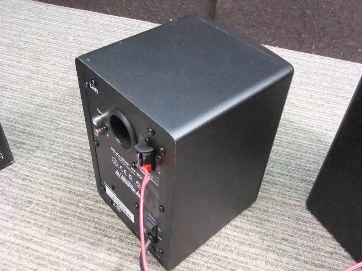 nc オ11-44 M-AUDIO Studiophile AV30 モニタースピーカー Compact Monitor Speakers ...