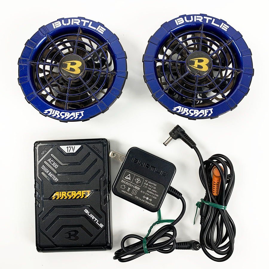 KYOCERA 京セラ BURTLE AIRCRAFT バートル エアークラフト ファン AC310 311/バッテリー AC300 み C5045(作業服)｜売買されたオークション情報 ...