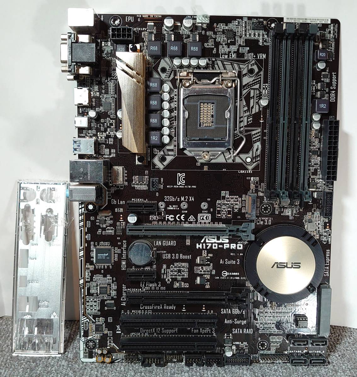 BIOS起動OK ASUS H170-PRO Intel第6 第7世代CPU対応(ASUSTeK)｜売買されたオークション情報、yahooの ...