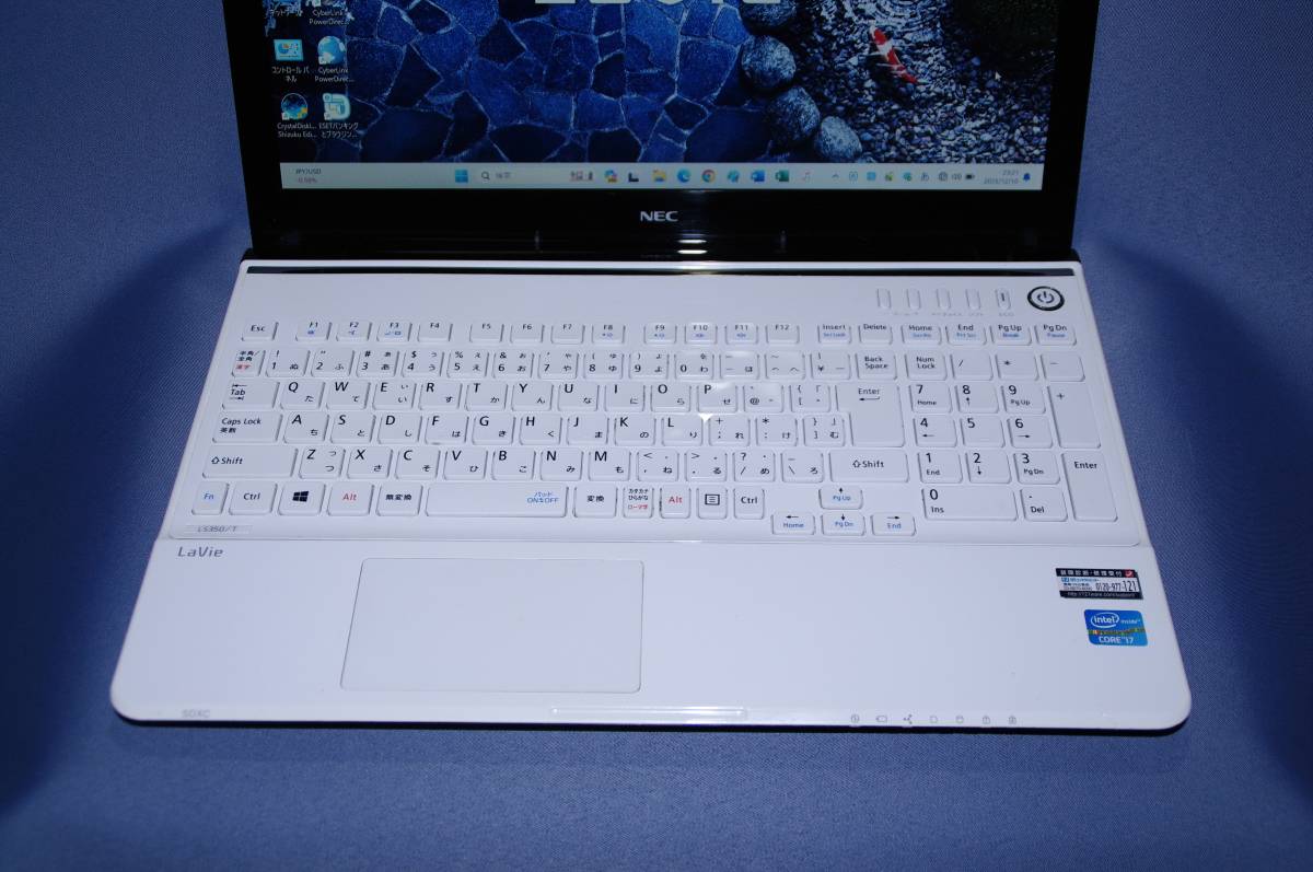 カスタム 爆速 NEC LaVie S LS350/TSW Windows11Pro / i7-クアッドコア/SSD 480GB 3年保証 /ブルーレイ/Microsoft Office ...