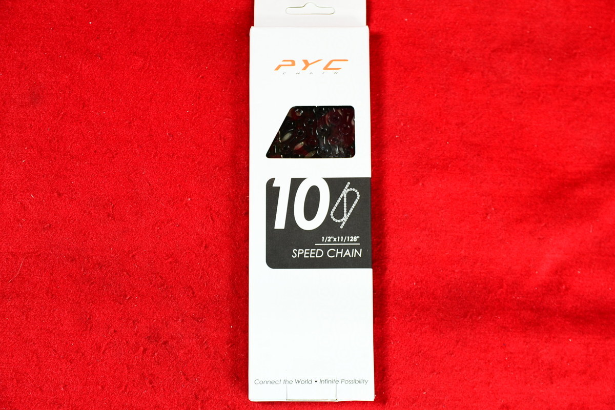 シマノ互換 PYC SP1001 DLC Diamond Like Carbon Black 定価11，000円 10速 10S KMC ...