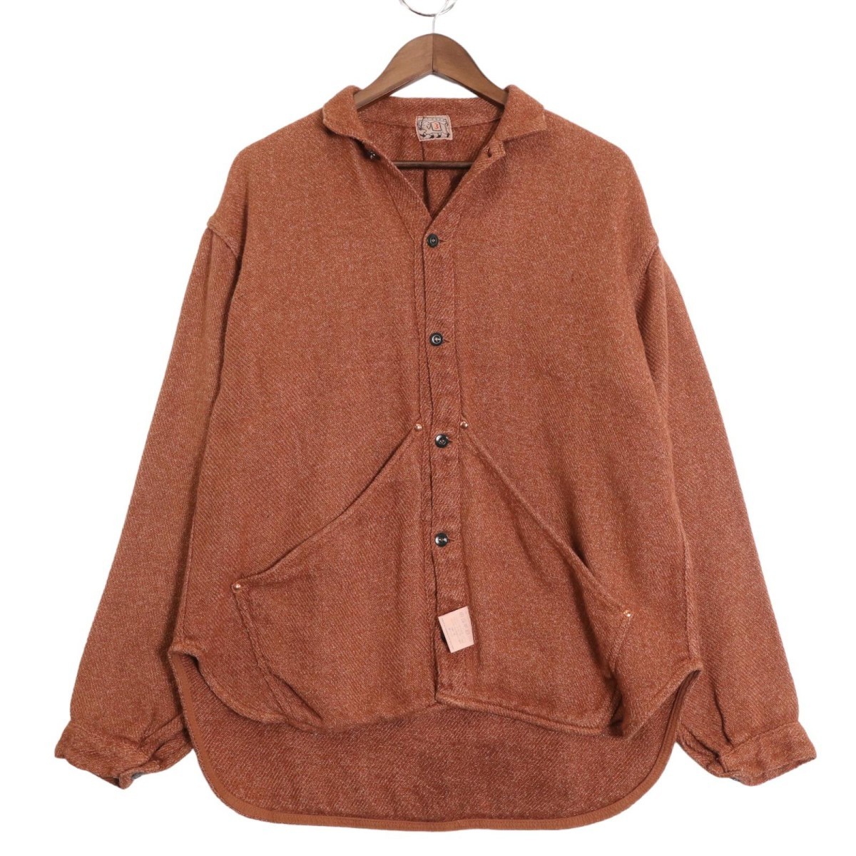 TENDER / 923 Wallaby Pocket Tail Jacket テンダー ワラビーポケット シャツ ジャケット 表記サイズ3 ...