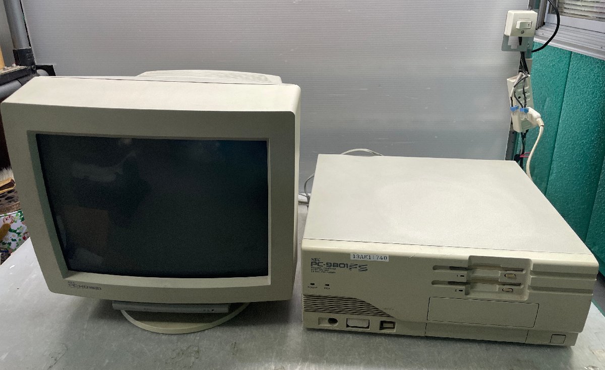 NEC/パソコン/PC-9801-FS/モニター/PC-HD1521/デスクトップ(デスクトップ)｜売買されたオークション情報、yahooの商品情報をアーカイブ公開 - オークファン ...