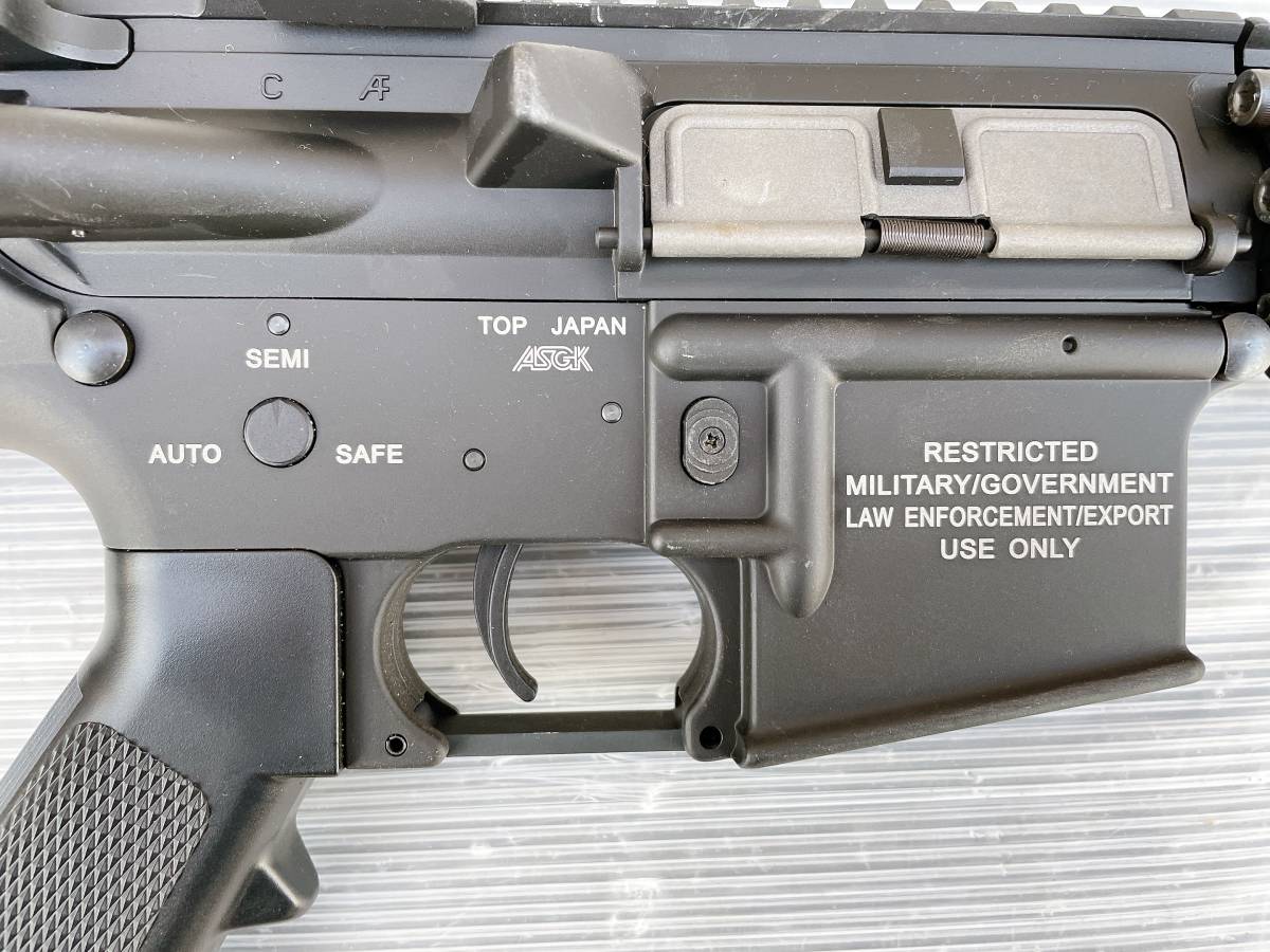 TOP PROPERTY OF U.S. GOVT. M4A1 CARBINE CAL 5.56 MM.エアガン ミリタリー/コレクション ...