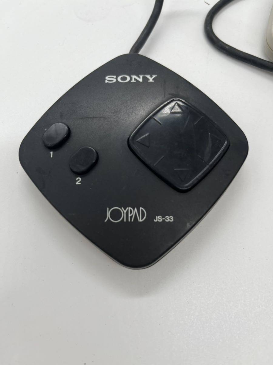 MSX ゲームコントローラー 2点セットSONY ソニー ジョイパッド JOYPAD JS-33 白 黒 レトロゲーム アンティーク(MSX)｜売買されたオークション情報、yahooの商品情報 ...