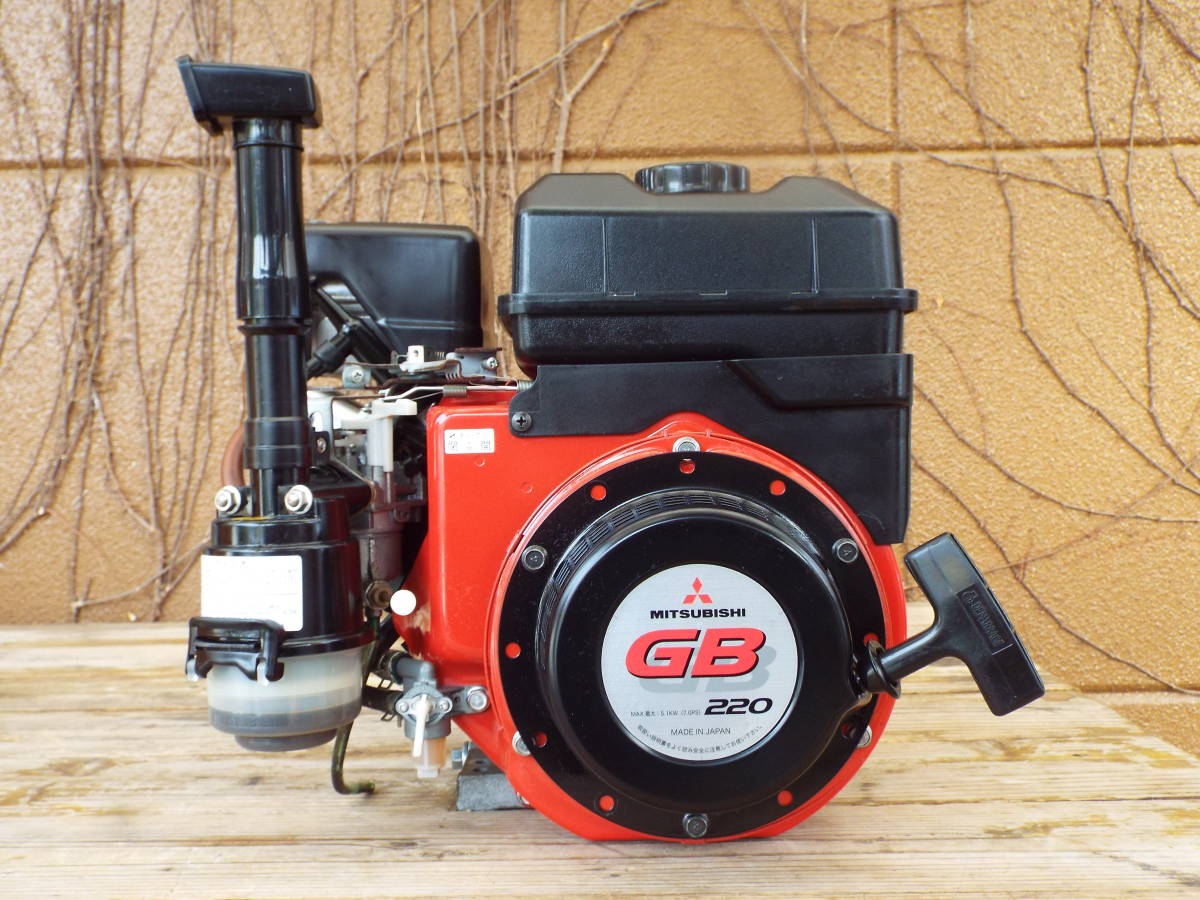 三菱 GB220 ガソリンエンジン OHV 最大7馬力 大分発(発動機)｜売買されたオークション情報、yahooの商品情報をアーカイブ公開 ...