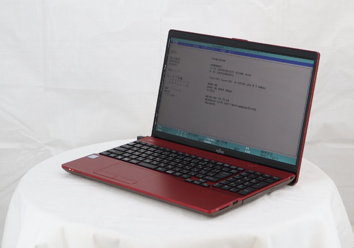 FUJITSU FMVWC2A35R LIFEBOOK WA3/C2 Core i5 8250U 1.60GHz 4GB 500GB 1週間 ...