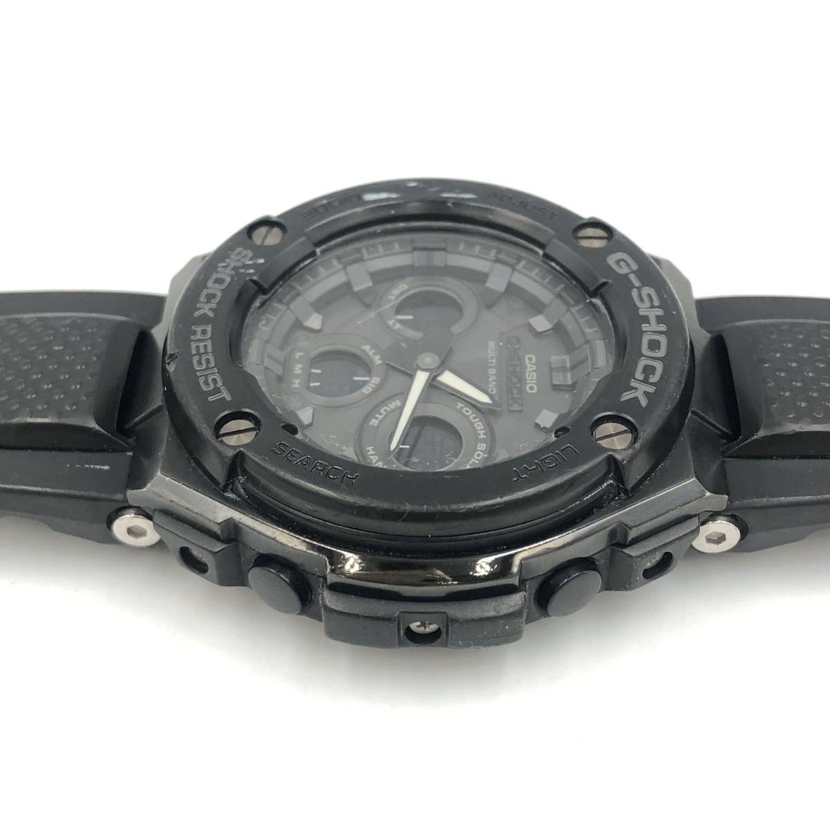 1.26YG-Y38 カシオ G-SHOCK 腕時計 CASIO/Gショック/タフソーラー/5524/GST-W300G/ブラック/Watch ...