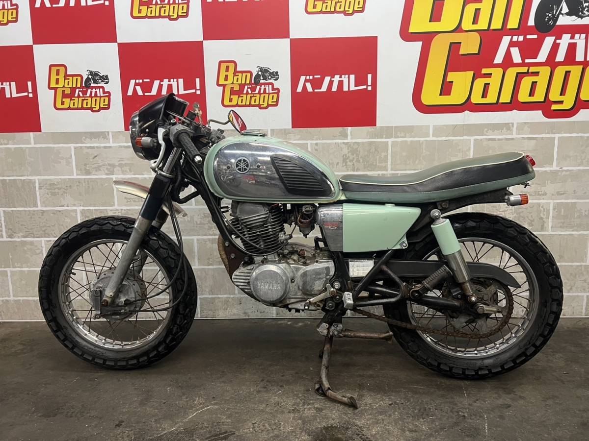 ヤマハ YAMAHA YD250 3NU 書類無し 場内走行確認済み 始動動画有り 未整備 現状車 バンガレ(ヤマハ)｜売買されたオークション ...