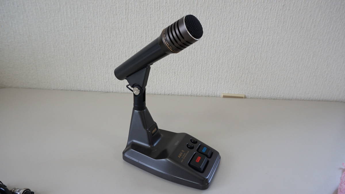 ADONIS 固定局用スタンドマイク.卓上マイクロホン AMX-5 DESK TOP MICROPHONE(アクセサリ)｜売買された ...