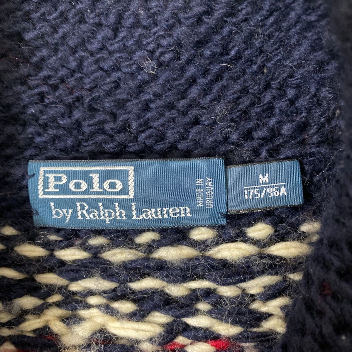 名作 ポロ ラルフローレン 星条旗 ウール 厚手 カウチン セーター ジャケット M ニット polo Ralph Lauren(ジャンパー、ブルゾン)｜売買されたオークション情報、yahoo ...