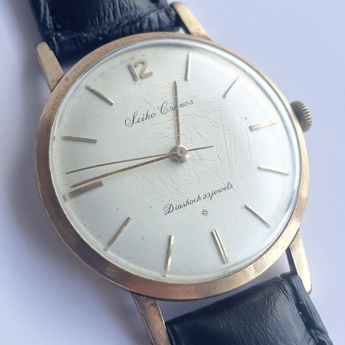 稼働 Seiko Cronosセイコー クロノス J14021 手巻き 14K GOLD FILLED(その他)｜売買されたオークション情報、yahooの商品情報をアーカイブ公開 ...