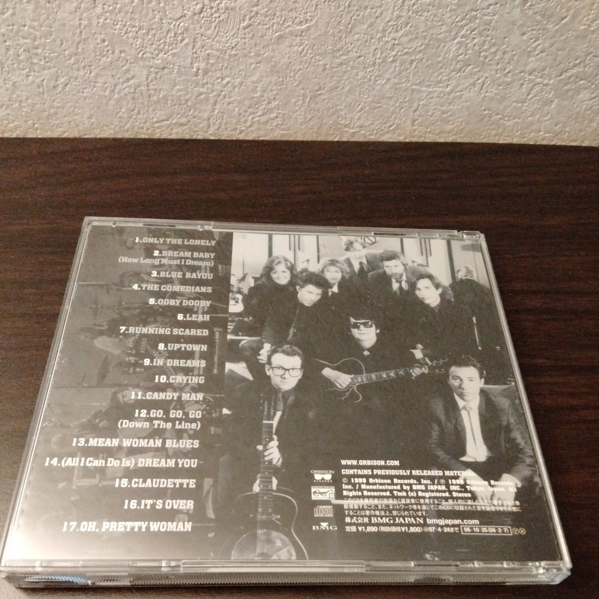 ROY ORBISON ロイ オービソン / BLACK & WHITE NIGHT BRUCE SPRINGSTEEN ELVIS ...